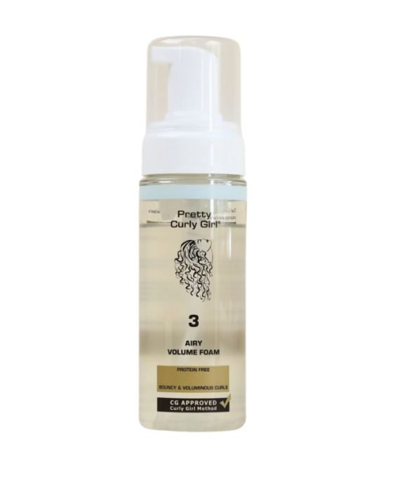 Pretty Curly Girl - Airy Volume Foam (Trin 3) 150 ml - Pretty Curly Girl - Living Beauty